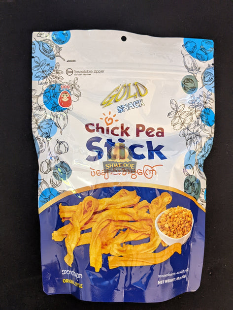 Gold Snack Chick Pea Stick- ပဲချောင်းအမွကြော် | SHWE OOE STORE